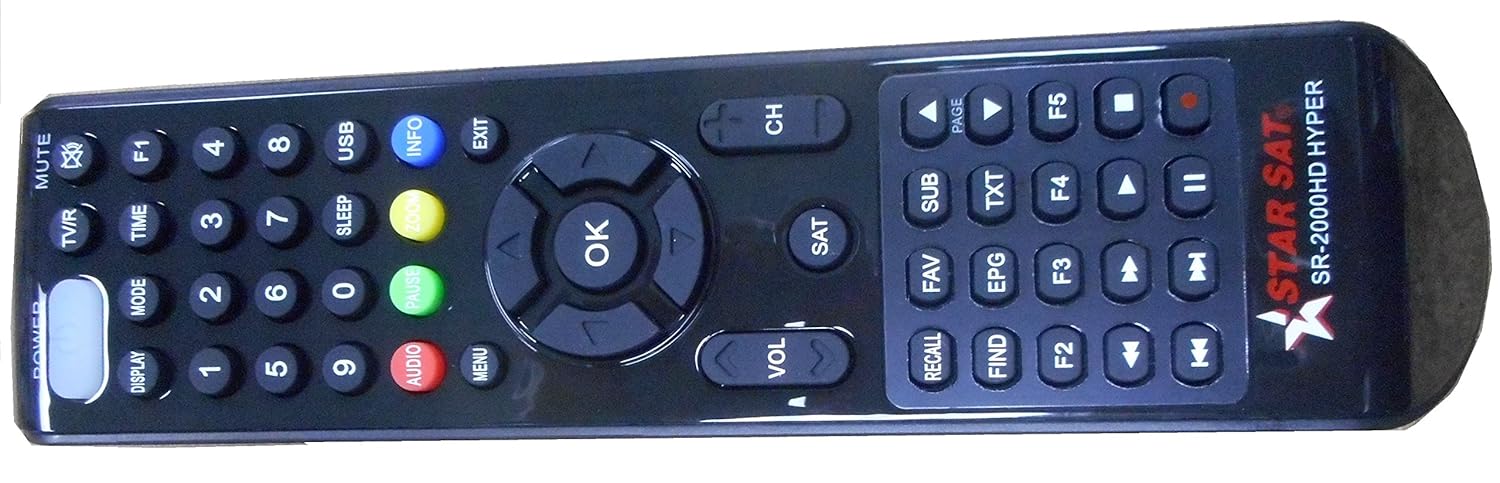 Original genuine Remote Star Sat SR-2000HD ,ACE , HYPER: Amazon.co.uk ...