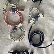 Trilancer Reusable Cable Straps Wire Ties, Pack of 50 Adjustable Cord ...