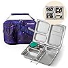PlanetBox LAUNCH Eco-Friendly Stainless Steel Bento Lunch Box with 3 ...
