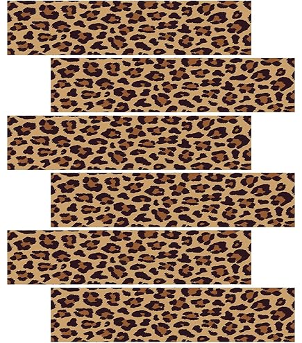 Cheetah Border Paper