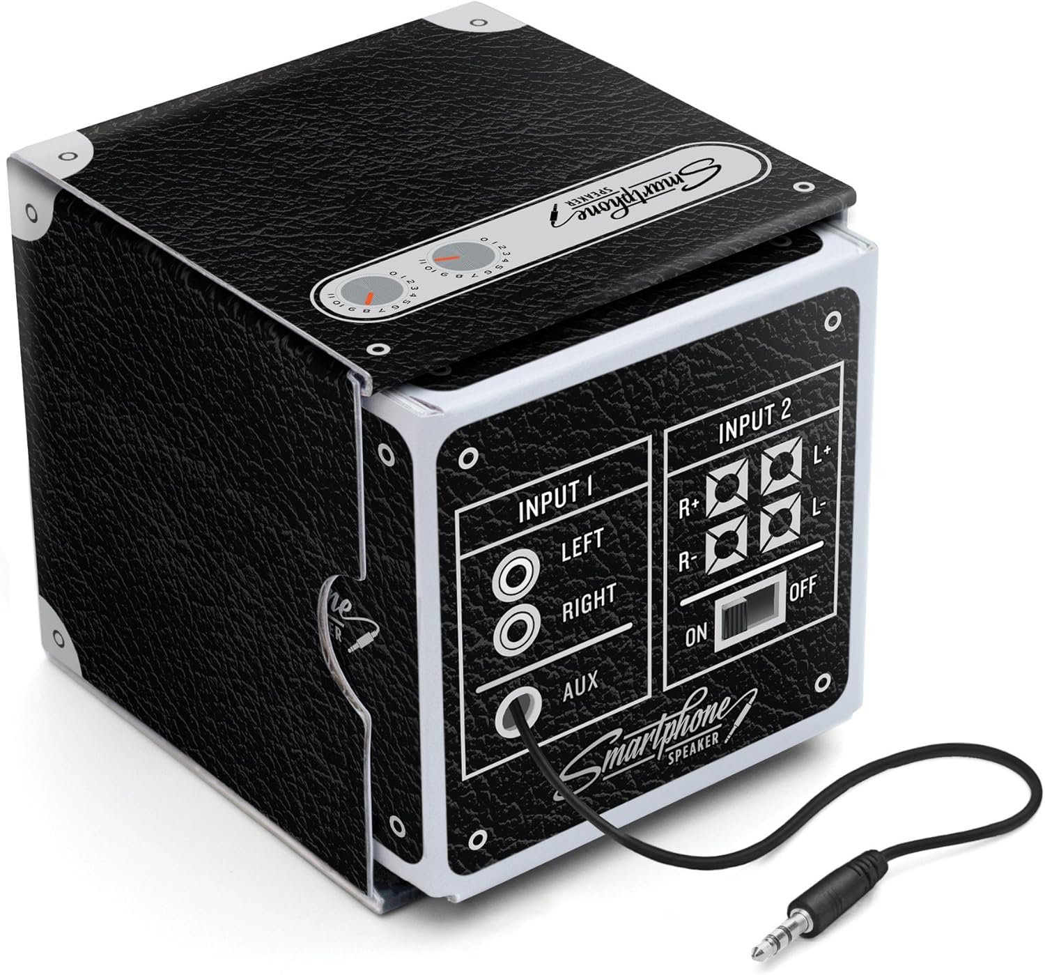 Smart Phone Speaker Box, AUX compatible, wired for iPhone/Android and ...