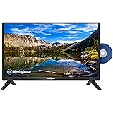 Amazon.com: Westinghouse 24" HD Small TV with Built-in DVD and V-Chip, Slim, Compact 720p LED ...