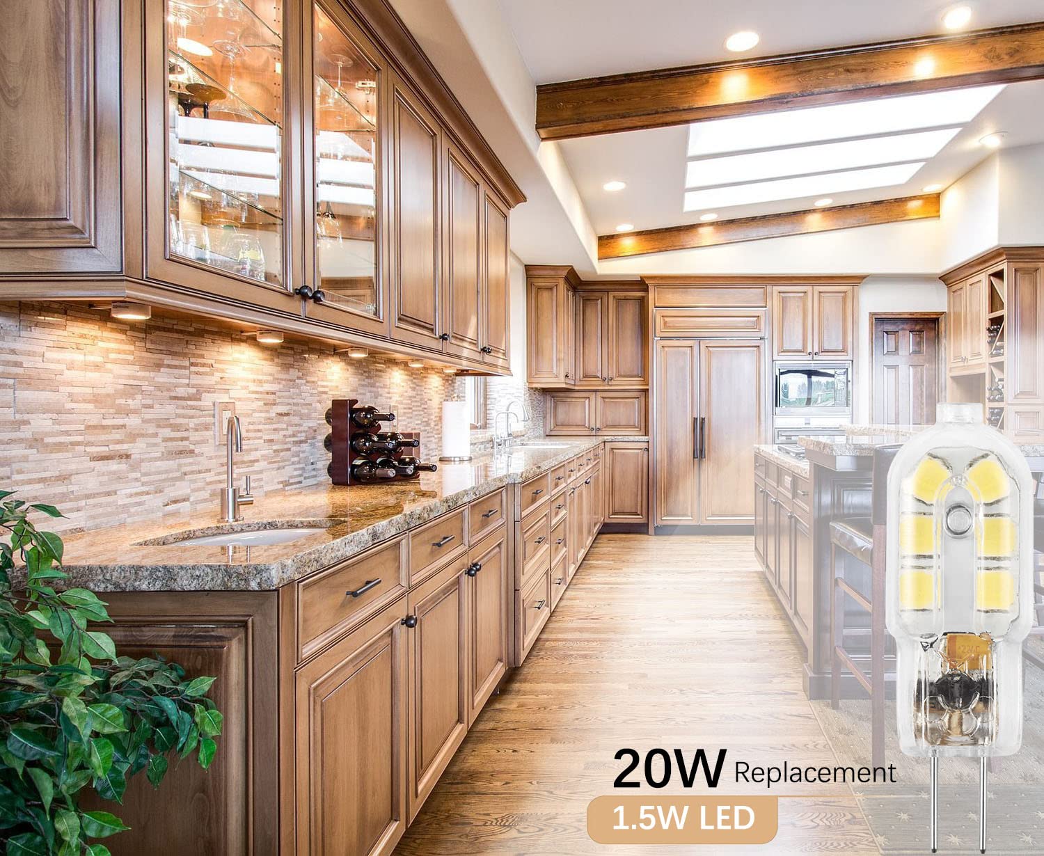 Amazing power G4 LED Bulb, 12V G4 Bi Pin Bulb, NOT Dimmable G4 20W Halogen Bu... 785197184244 | eBay