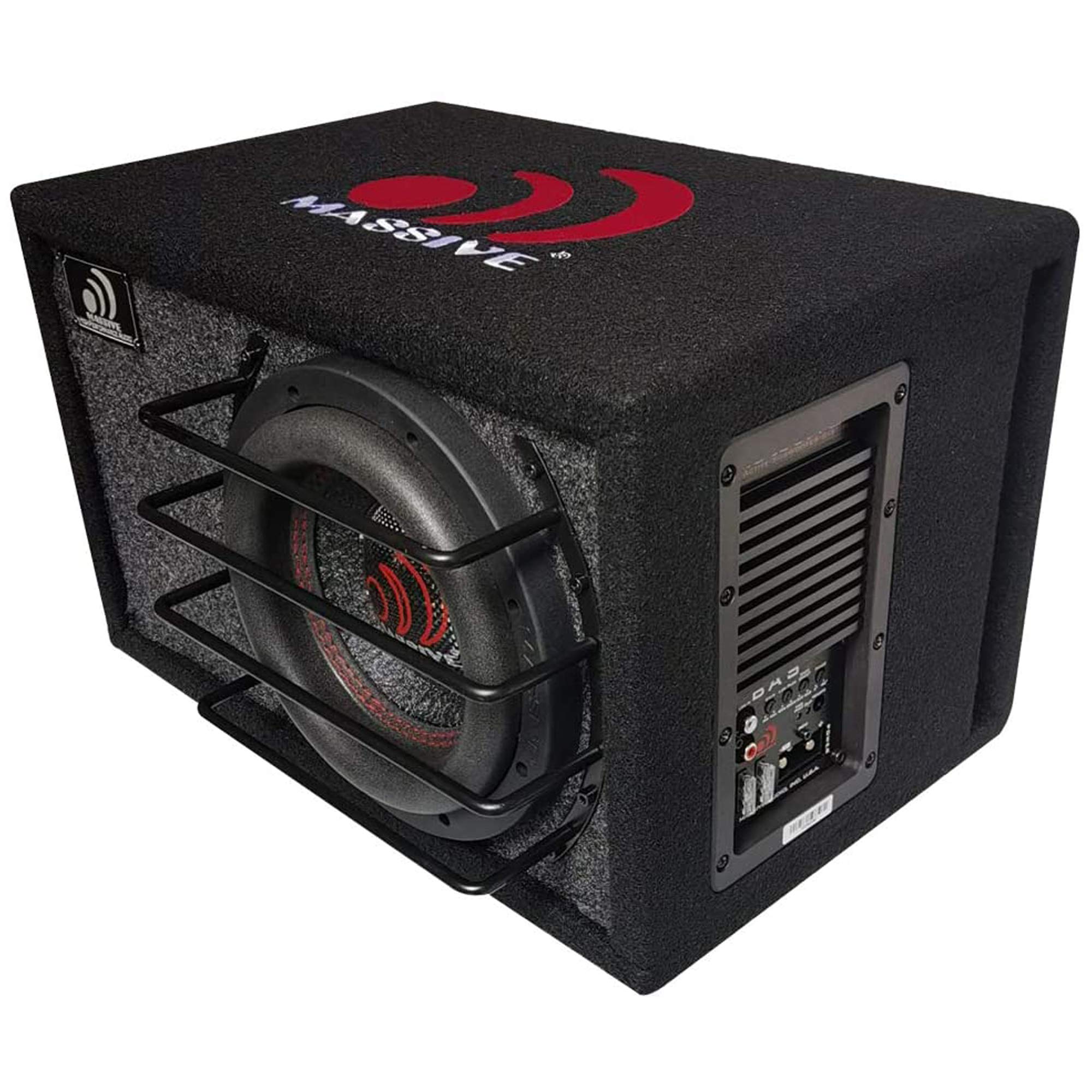 Mua Massive Audio Car Powered Subwoofer Box BAS8 - 8 Inch, 400 Watts ...