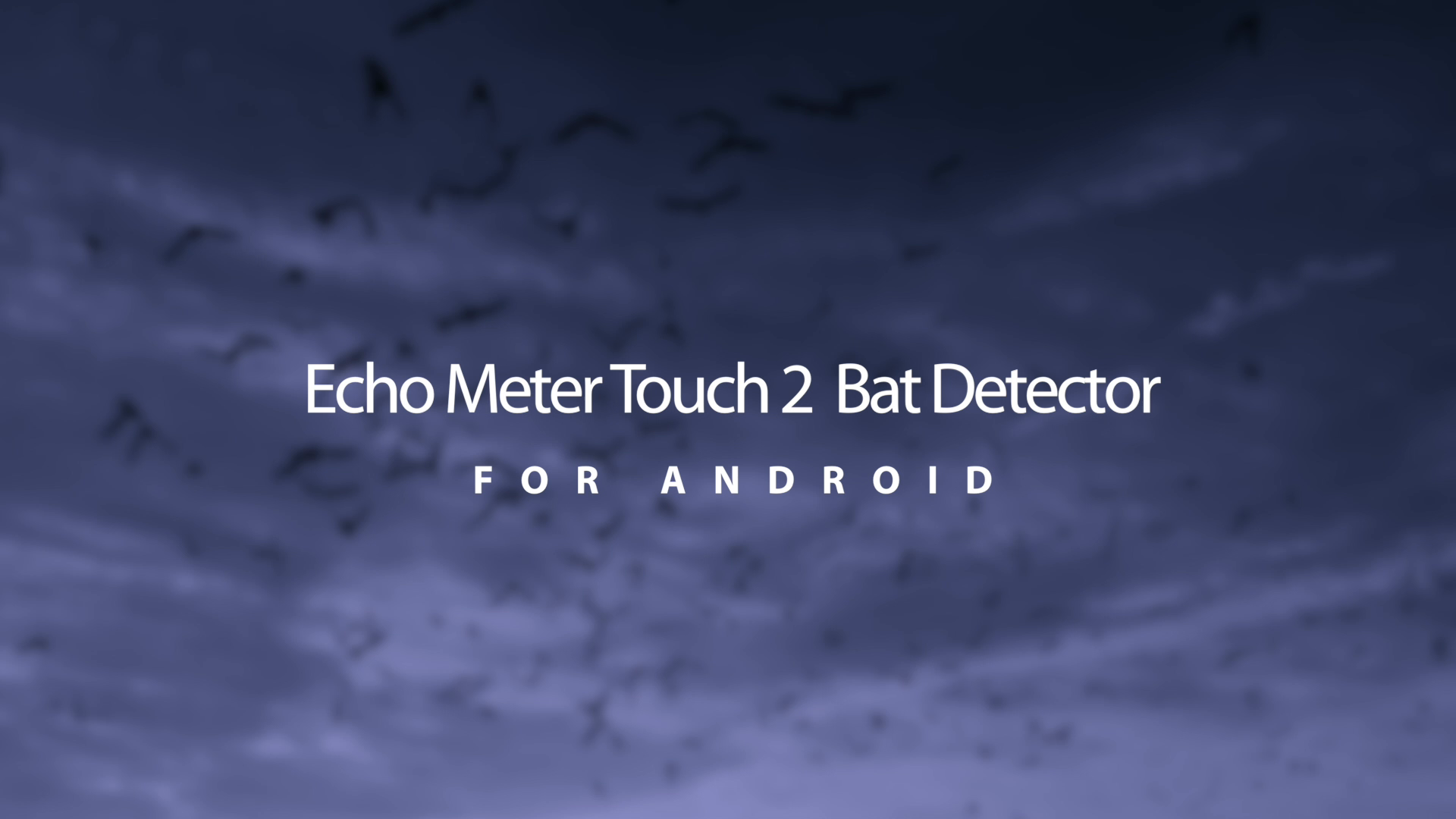 Echo Meter Touch Bat Detector: Listen to, record and identify bats using the Echo Meter Touch ...