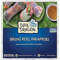 Amazon.com : Blue Dragon Spring Roll Wrapper oz, 4.7 Ounce : Packaged ...