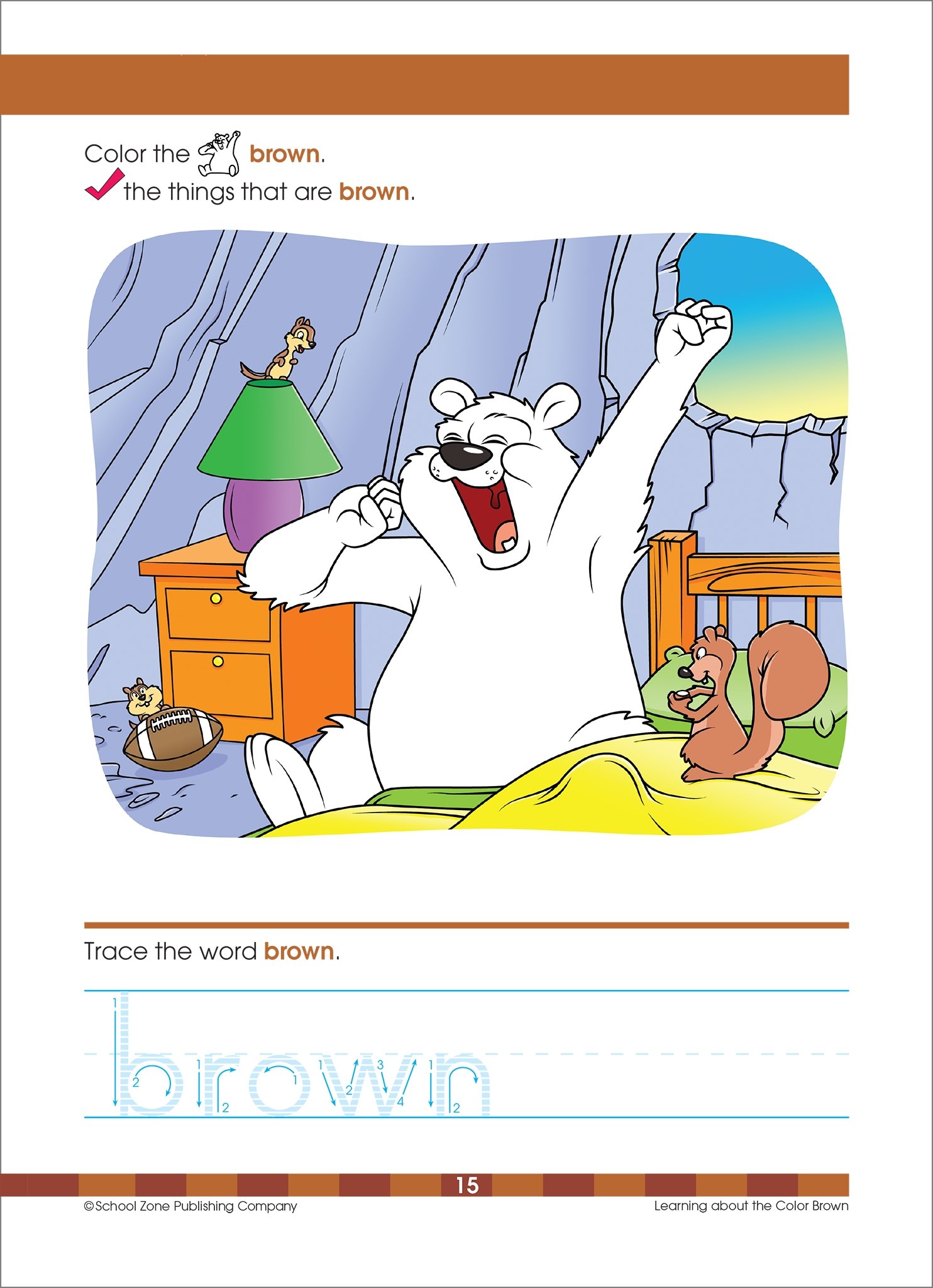 Mua School Zone Colors & Shapes Workbook: 64 Pages, Preschool ...