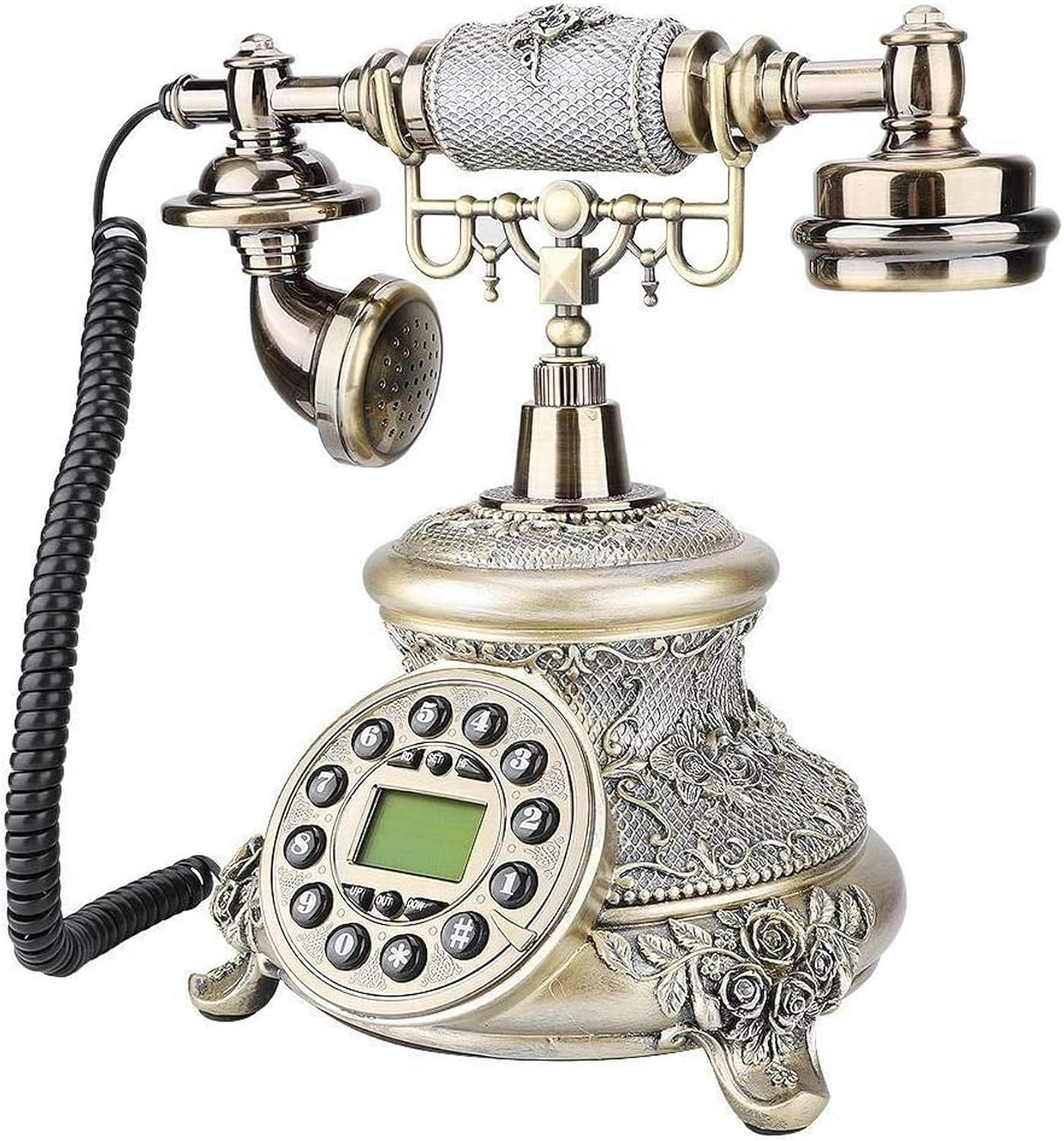 ZZTX Festnetztelefon, Retro Festnetztelefon, Nostalgisches Telefon ...