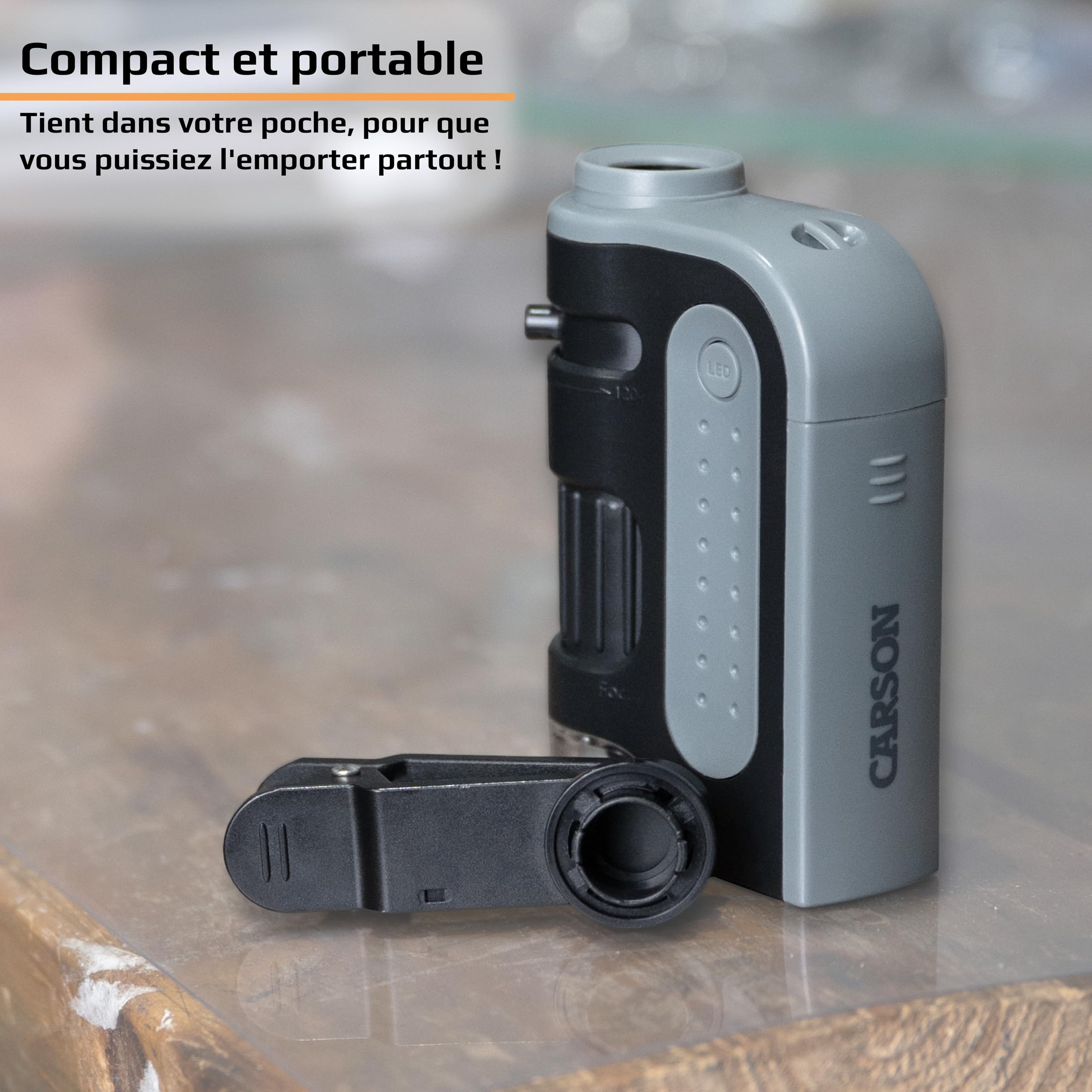 Mua Carson MicroBrite Pro 60x-120x LED Taschenmikroskop mit ...