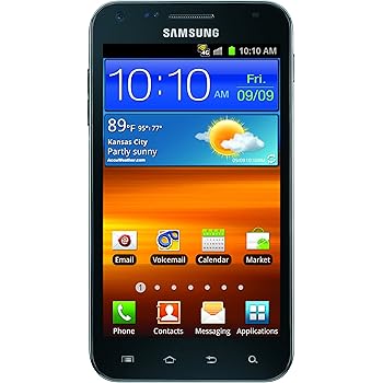 Amazon.com: Samsung Galaxy S II Epic Touch 4G Android Phone, Black ...