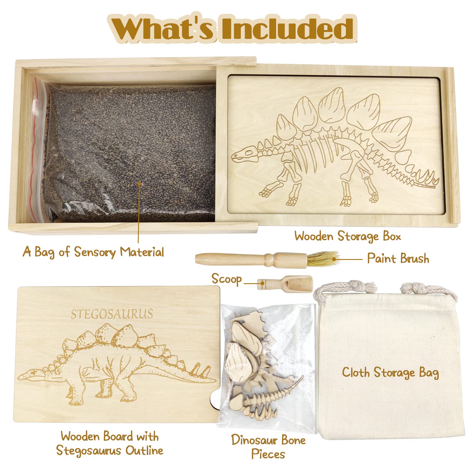 Mua Dinosaur Excavation Archaeology Dig Kit for Kids, Fossil Explore ...