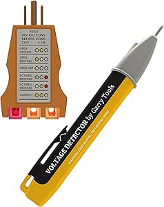 Electrical Outlet Tester and Voltage Detector Pen Set - Test your Home ...