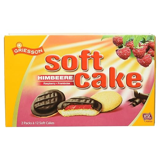 Griesson Soft Cake Himbeer, 300 g: Amazon.de: Lebensmittel & Getränke