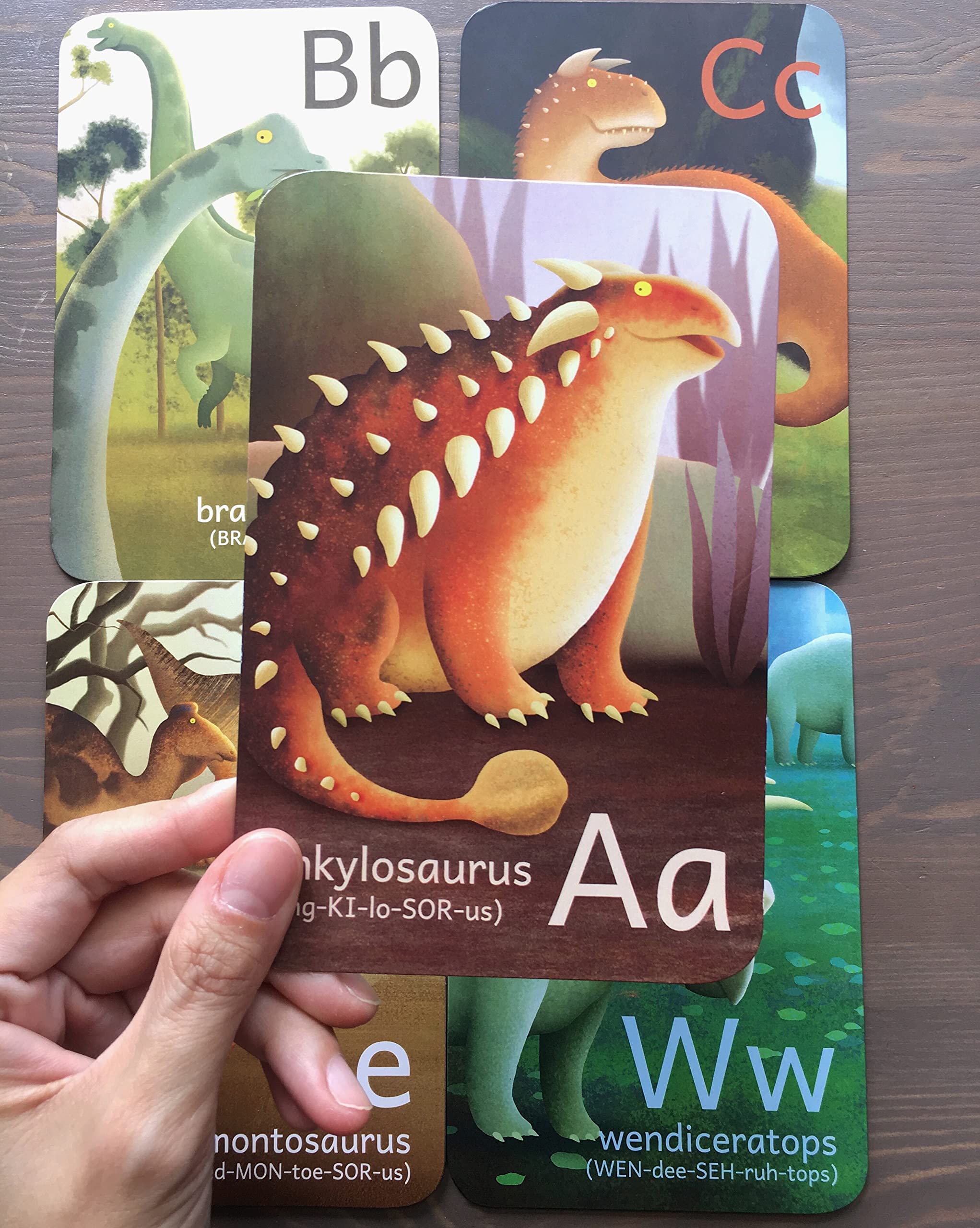 Mua Dinosaur ABC Flash Cards, Alphabet A to Z Dinosaurs flashcards for ...