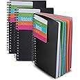 Amazon.com : Spiral Notebook, 5x7 Inch Notebooks - Wirebound Wide Ruled ...