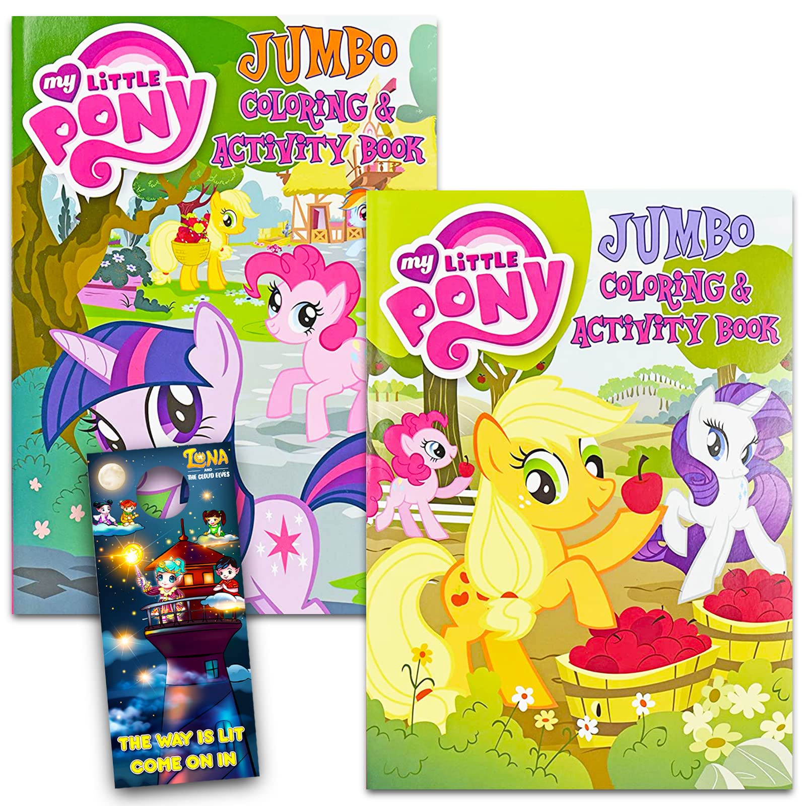 Mua My Little Pony Jumbo Coloring Book Set - Bundle of 2 Tear and Share ...