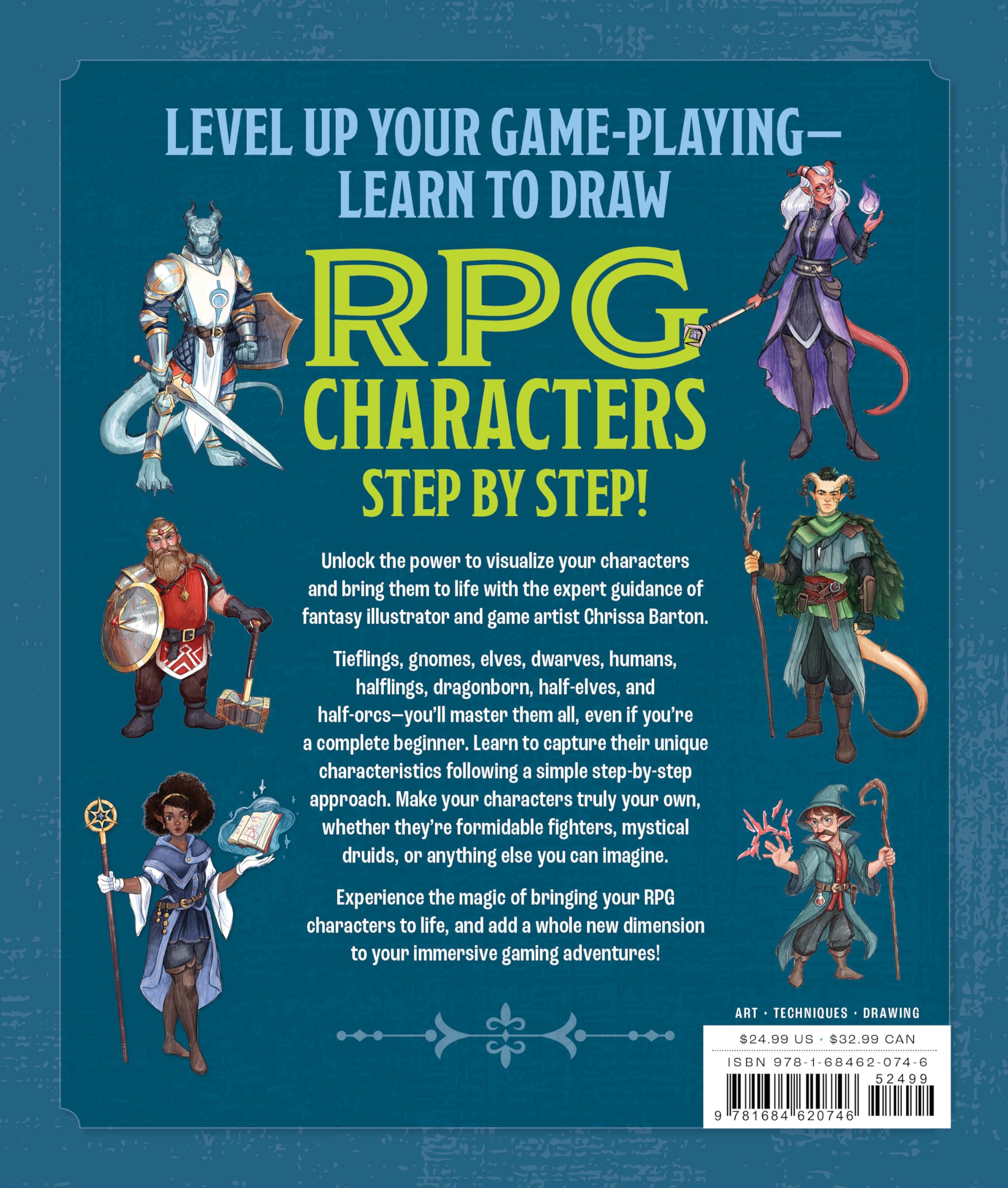 Mua How to Draw Your RPG Character: A Step-by-Step Guide to Bringing ...