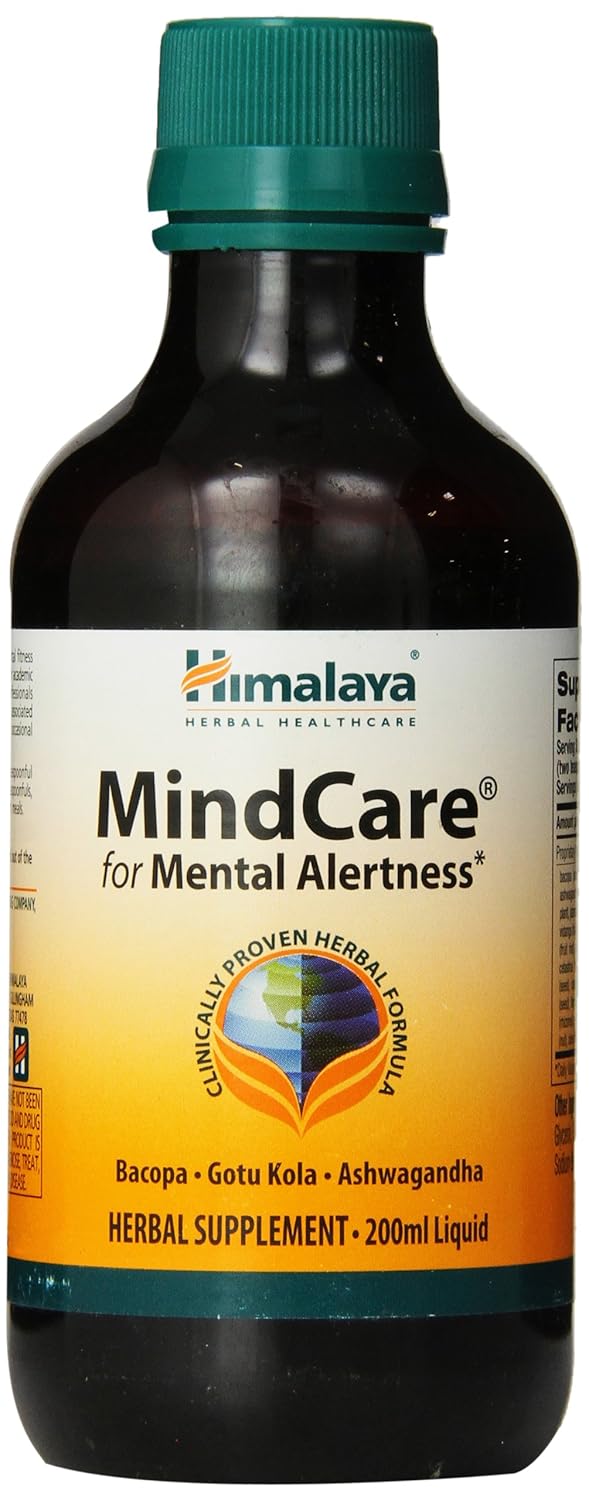 Amazon.com: Himalaya Herbal Healthcare MindCare/Mental, Liquid, 200 ml ...