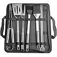Amazon.com : 11PCS BBQ Grill Tool Set,Stainless Steel Barbecue Grilling ...