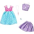 Amazon.com: Barbie Fashions Clothing Set, 2 Outfits for Fashion Doll ...