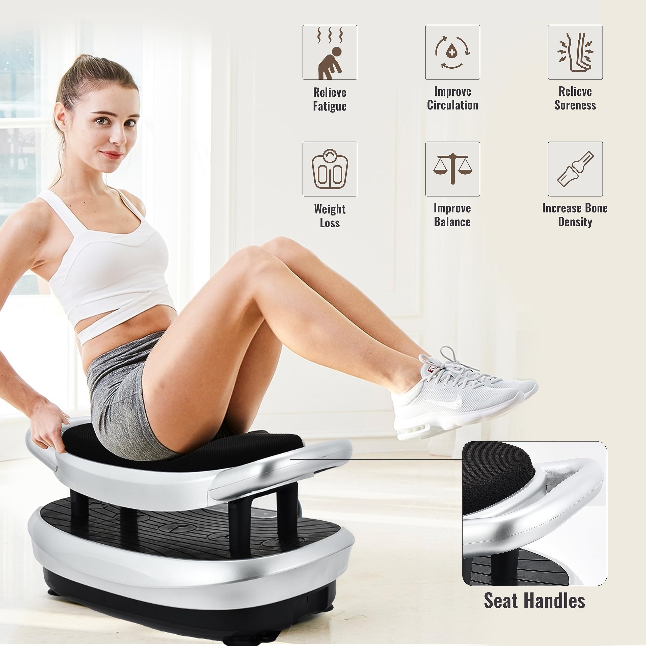 Mua EILISON FITABS 3D Vibration Plate Exercise Machine - Ocsillation, Pulsation + 3D Motion ...