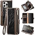 Amazon.com: Antsturdy Compatible with iPhone 16 Pro Max Wallet Case,RFID Blocking PU Leather ...
