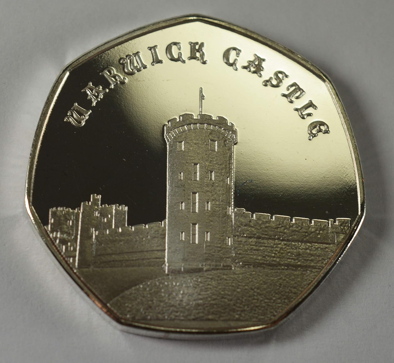 WARWICK CASTLE Silver Commemorative Coin Albums/50p Coin Hunt ...