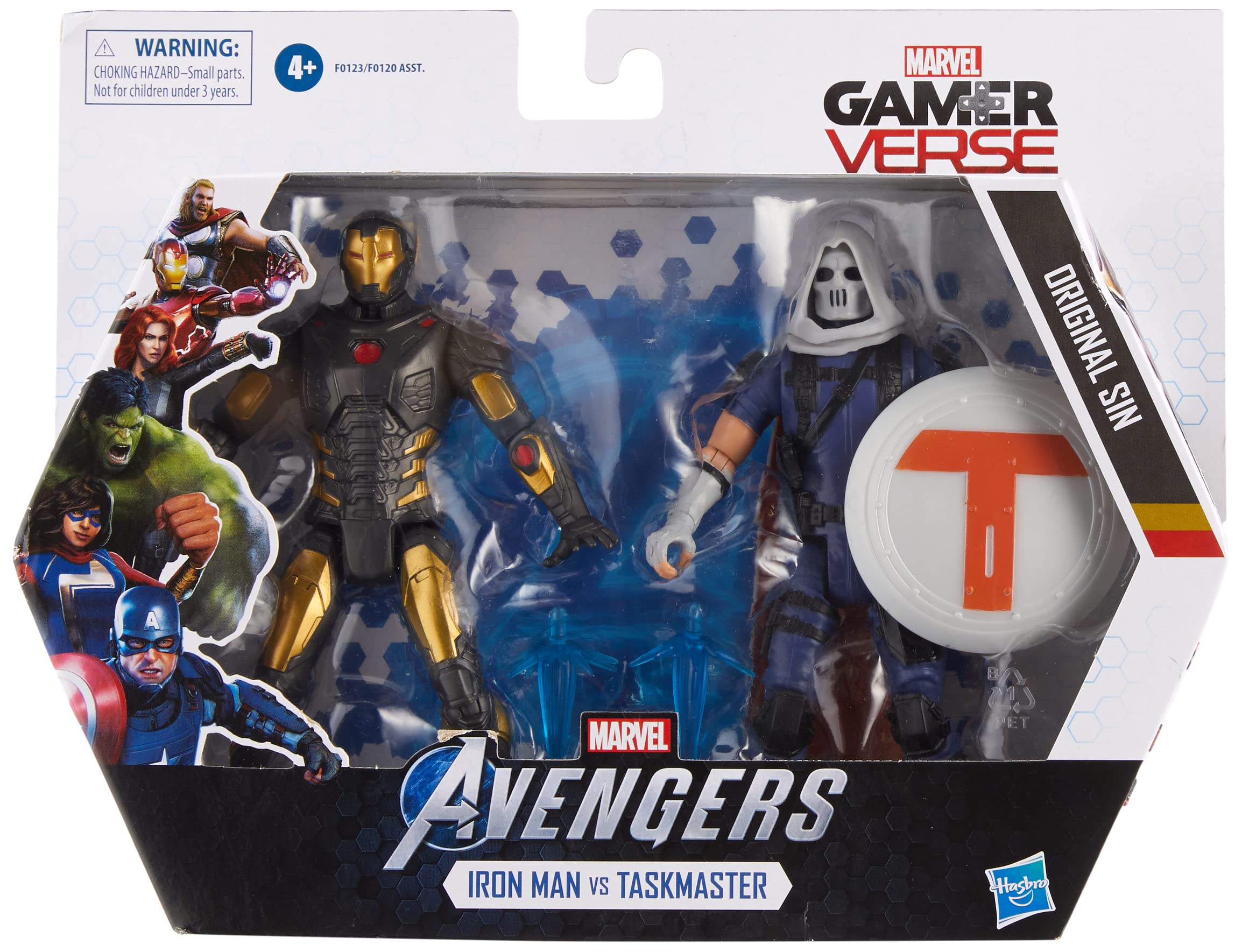 Mua Hasbro Marvel Gamerverse 6-inch Collectible Iron Man vs. Taskmaster ...