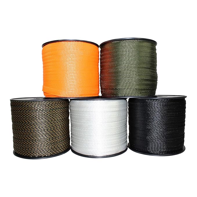 Polyester Webbing (5/8 inch) - SGT KNOTS - Flat Rope - Durable ...