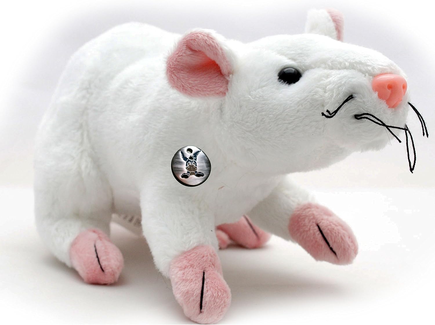 Rat MINNIE Maus white 29 cm Plush rat Plush mouse by Kuscheltiere ...