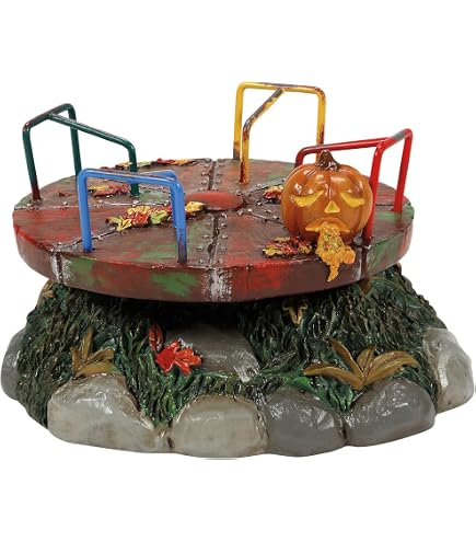 Department 56 Halloween Haunted Boardwalk Bridge - 7.1" Spooky Lit ...