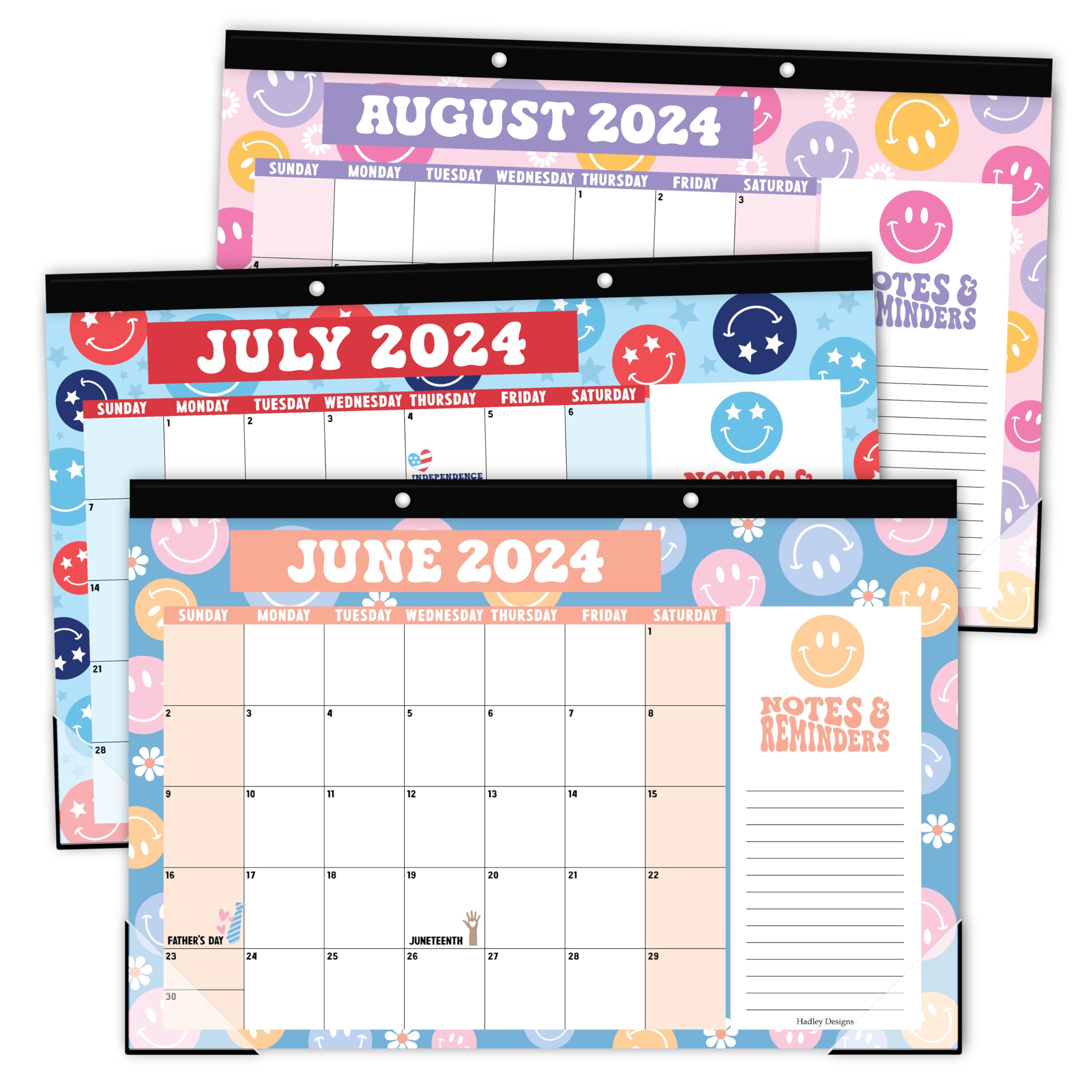 Mua Retro Teacher Desk Calendar 2024-2025 - Academic Desk Calendar 2024 ...
