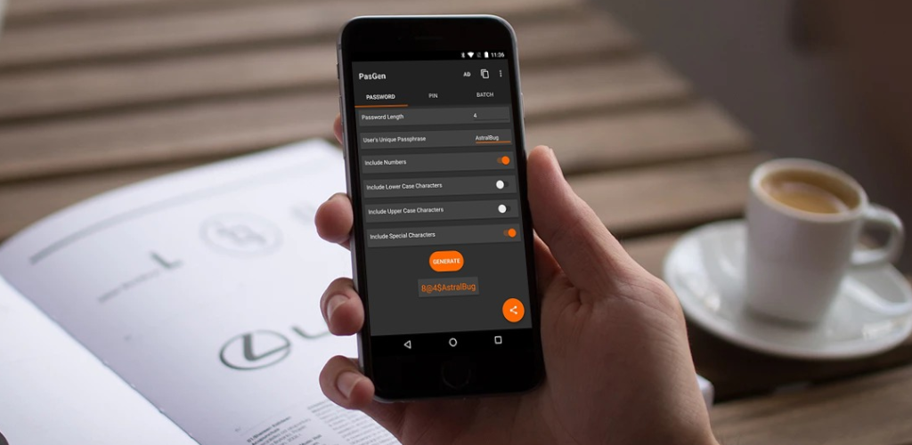 PasGen - Strong Password Generator:Amazon.com:Appstore for Android