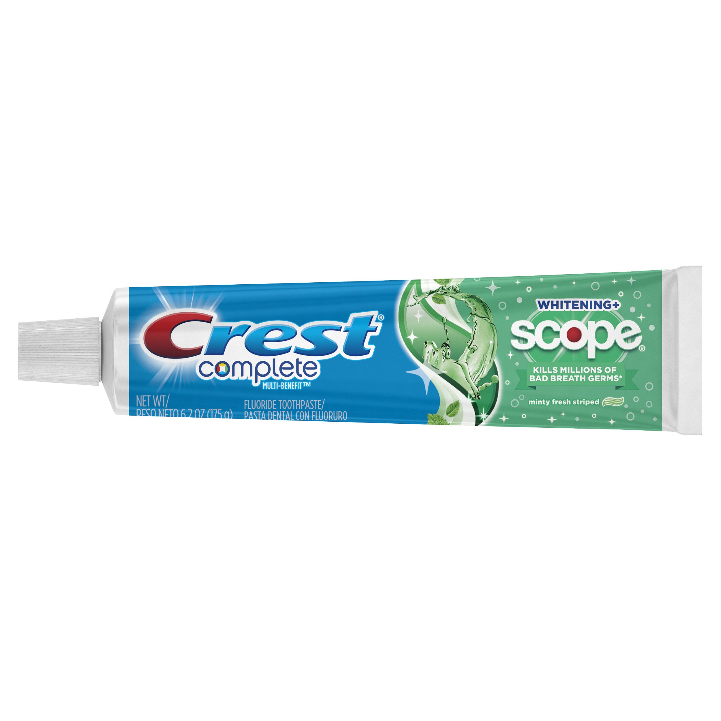 Crest Complete Whitening Plus Scope Toothpaste - Minty Fresh, 6.2 oz ...