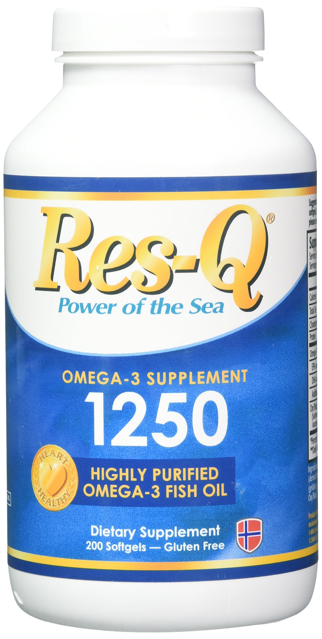 Amazon.com: Res-Q Calamarine DHA Omega-3 Fish Oil 60 Capsules: Health ...