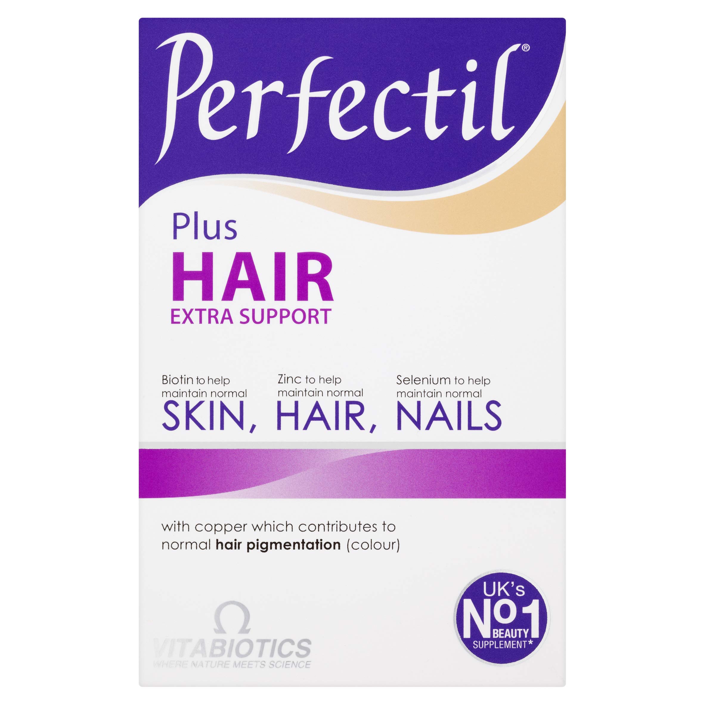 Amazon.com : Vitabiotics - Perfectil - Plus Nails Extra Support - 60 ...