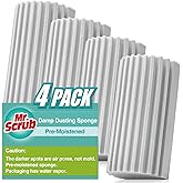 Amazon.com: Damp Duster Dusting Sponge (8 Count) - Dust Remover for ...
