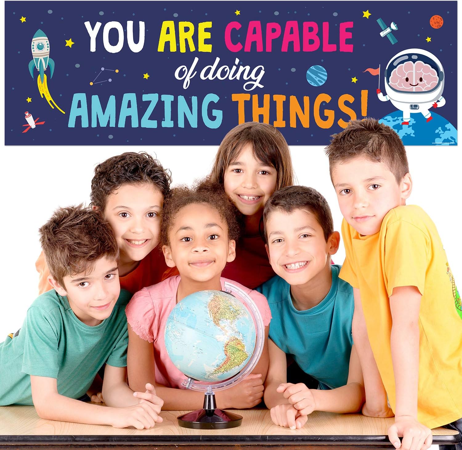 Sweetzer & Orange Motivational Banners Growth Mindset Posters. “CAPABLE ...