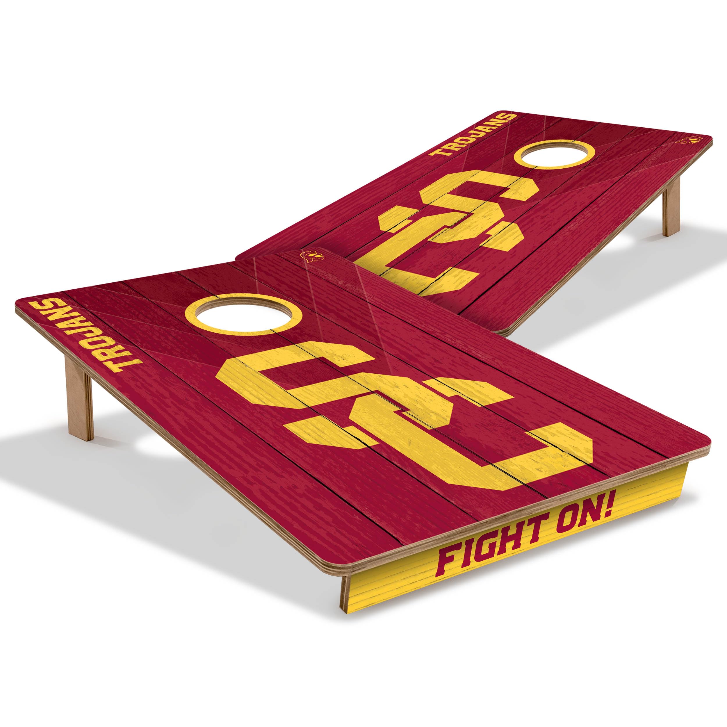 YouTheFan NCAA USC Trojans 2’ x 3’ Wood Cornhole Game for sale ...