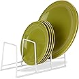 Amazon.com: Honey-Can-Do KCH-02165 Cushion Coated Steel Wire Plate Rack ...