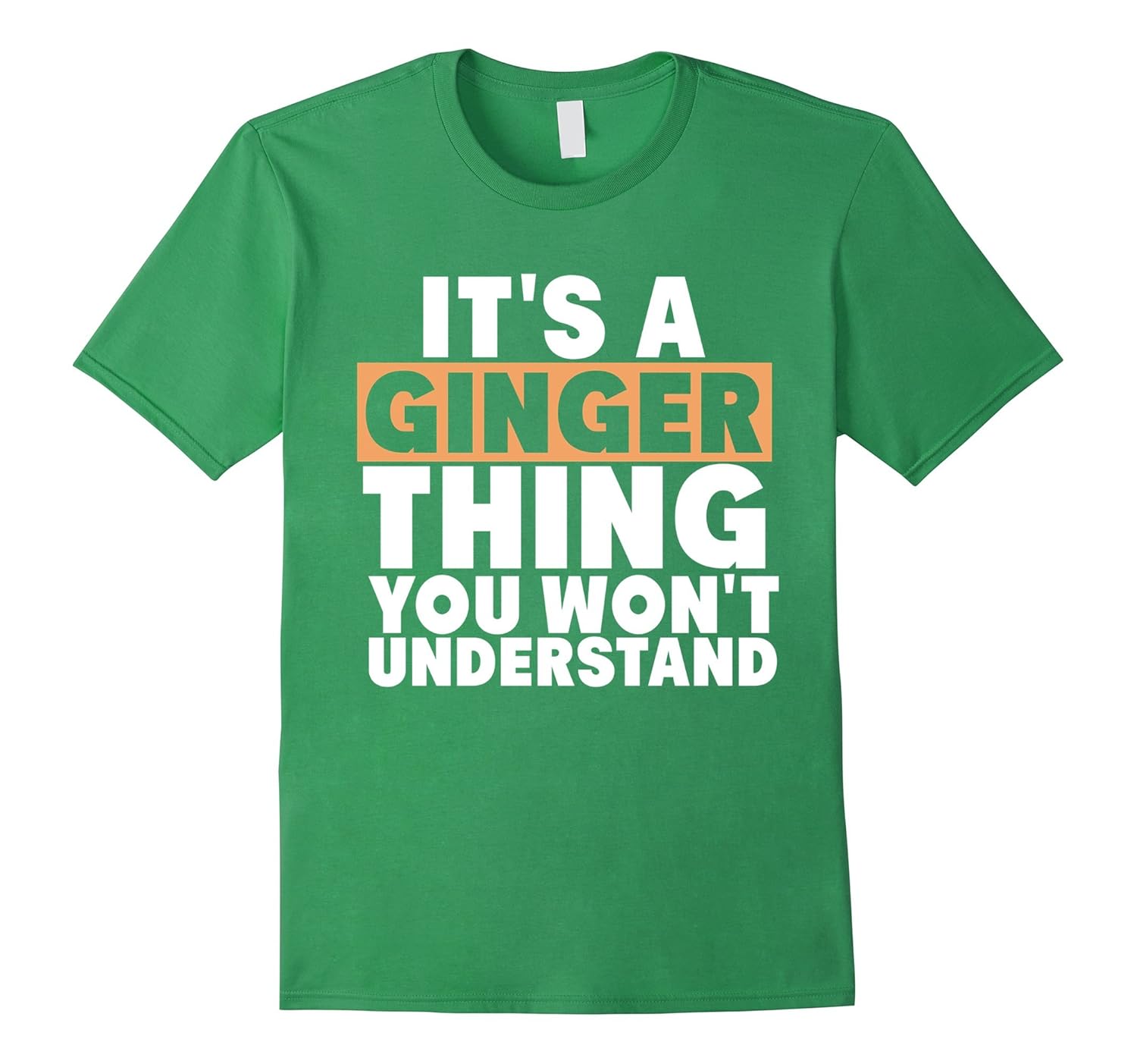 Ginger Shirt- Its a Ginger Thing Cool Redhead Gift T-shirt-CD – Canditee