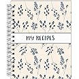 Amazon.com: Recipe NoteBook to Write in Your Own Recipes, 7" x 9 ...