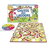 Amazon.com: Gamie Snakes and Ladders Board Game for Kids, Complete Set ...