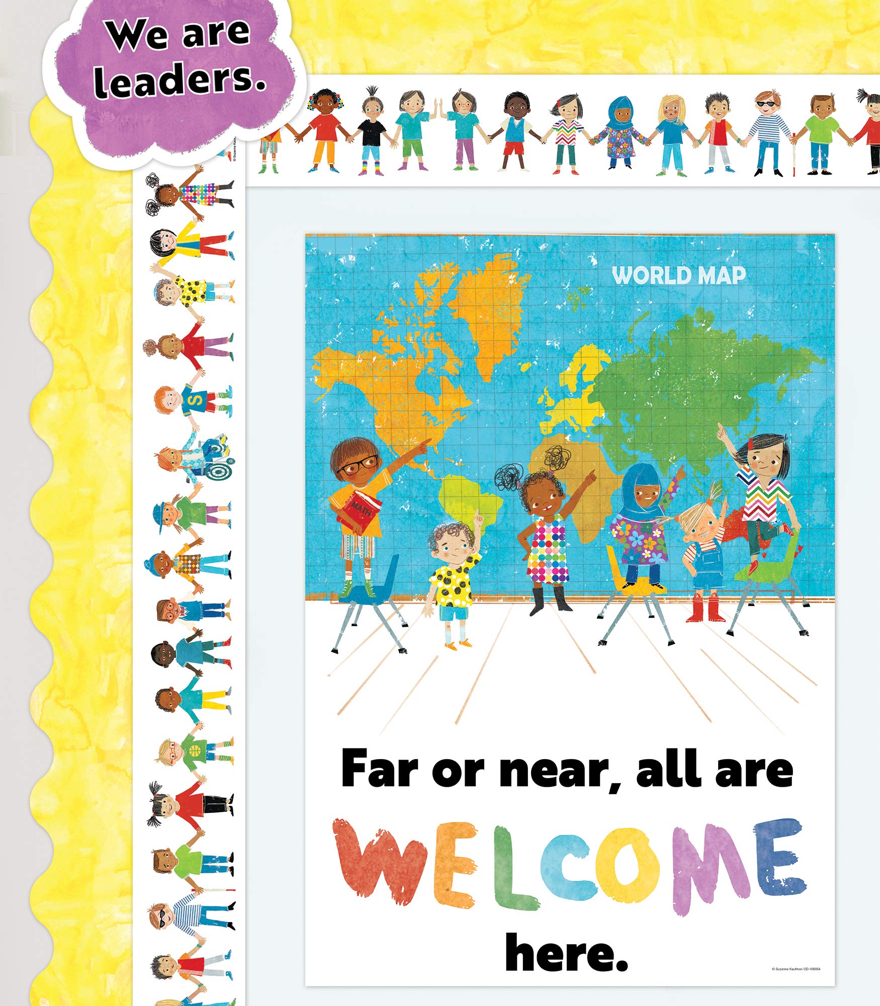 Mua Carson Dellosa All Are Welcome Poster Set, Diversity Classroom ...