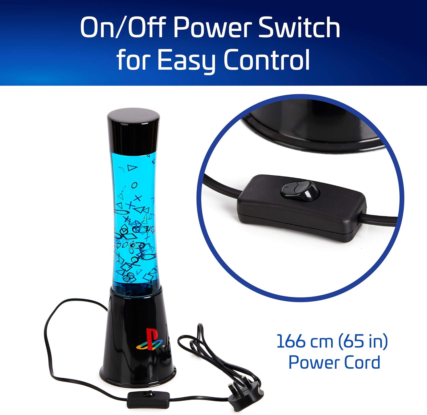 Playstation Lava Flow Icons Lamp – Officially Licensed Playstation ...