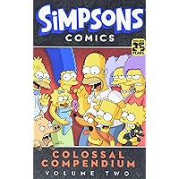 Amazon.com: Simpsons Comics Colossal Compendium Volume 2 (Simpsons ...