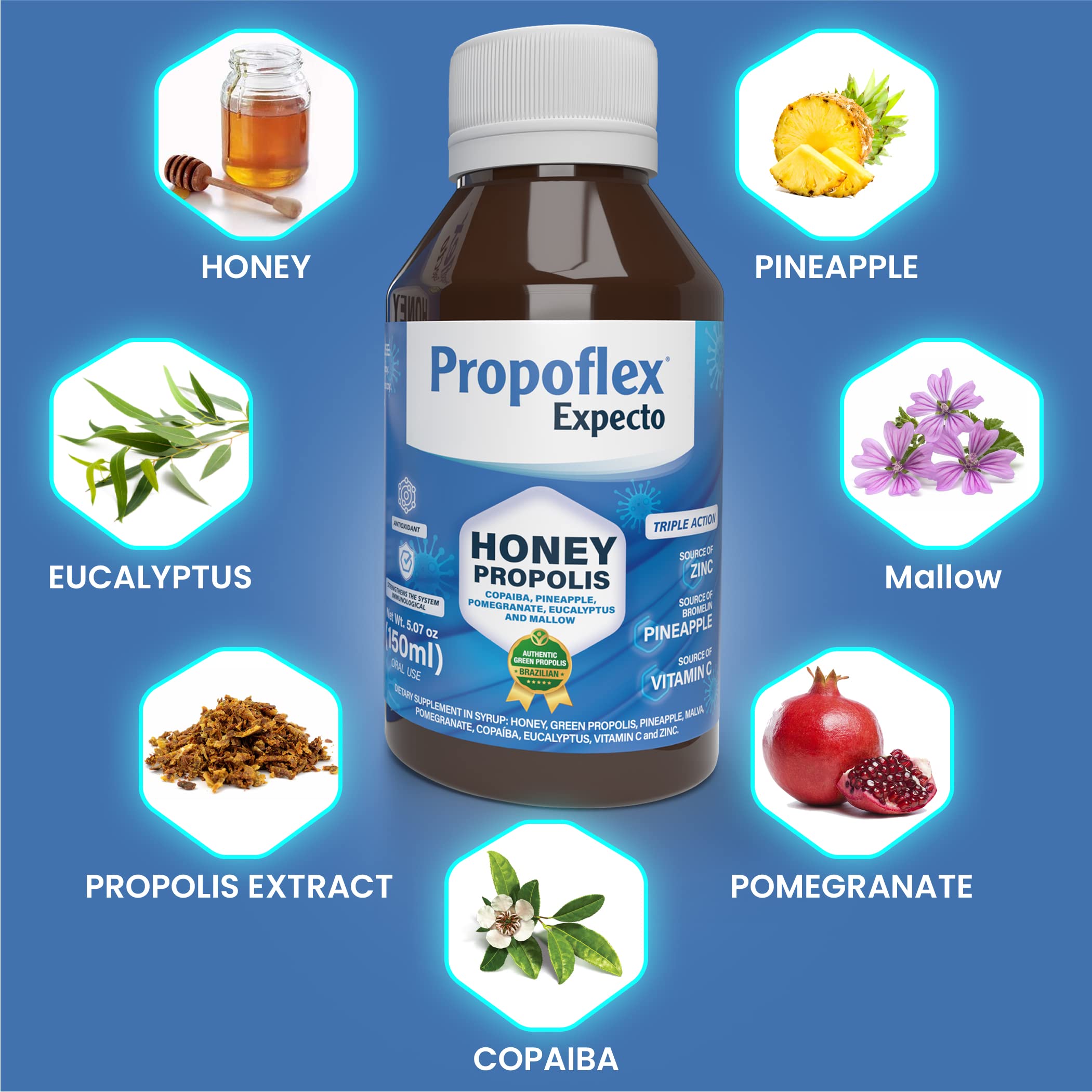 Mua Beelife Propoflex Expecto Cough Syrup - Triple-Action - Natural ...