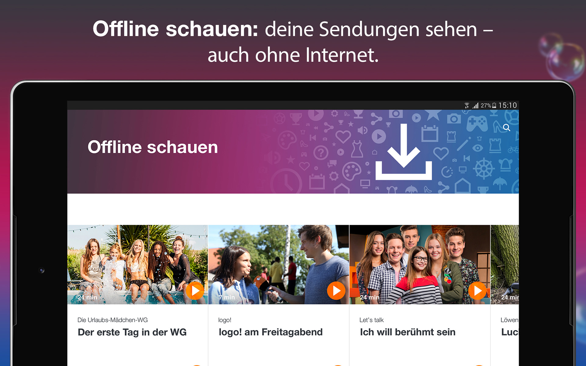 ZDFtivi-App – videos for kids:Amazon.fr:Appstore for Android
