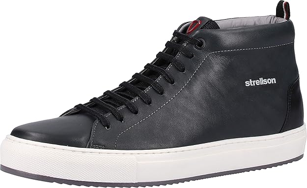Strellson Herren Evans Sneaker mfu Klassische Stiefel, Grün (DarkGreen ...