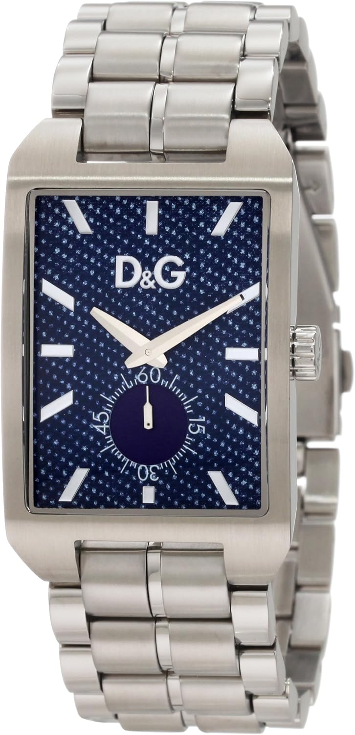 D&G Dolce&Gabbana Men's Quartz Watch with Blue Dial Analogue Display ...